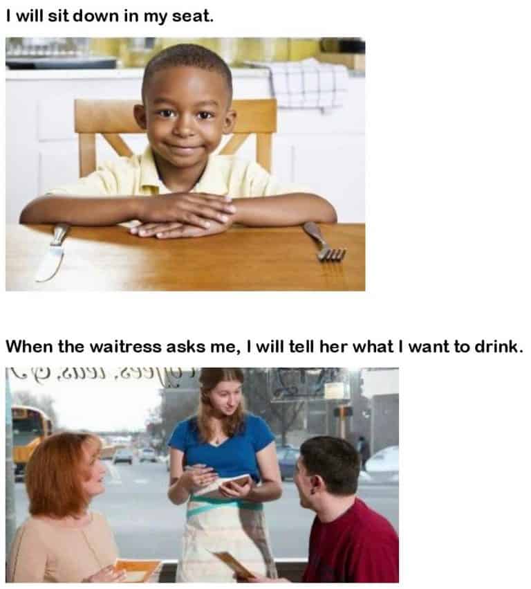 An Interactive Story to Teach Kids About Restaurant Behavior